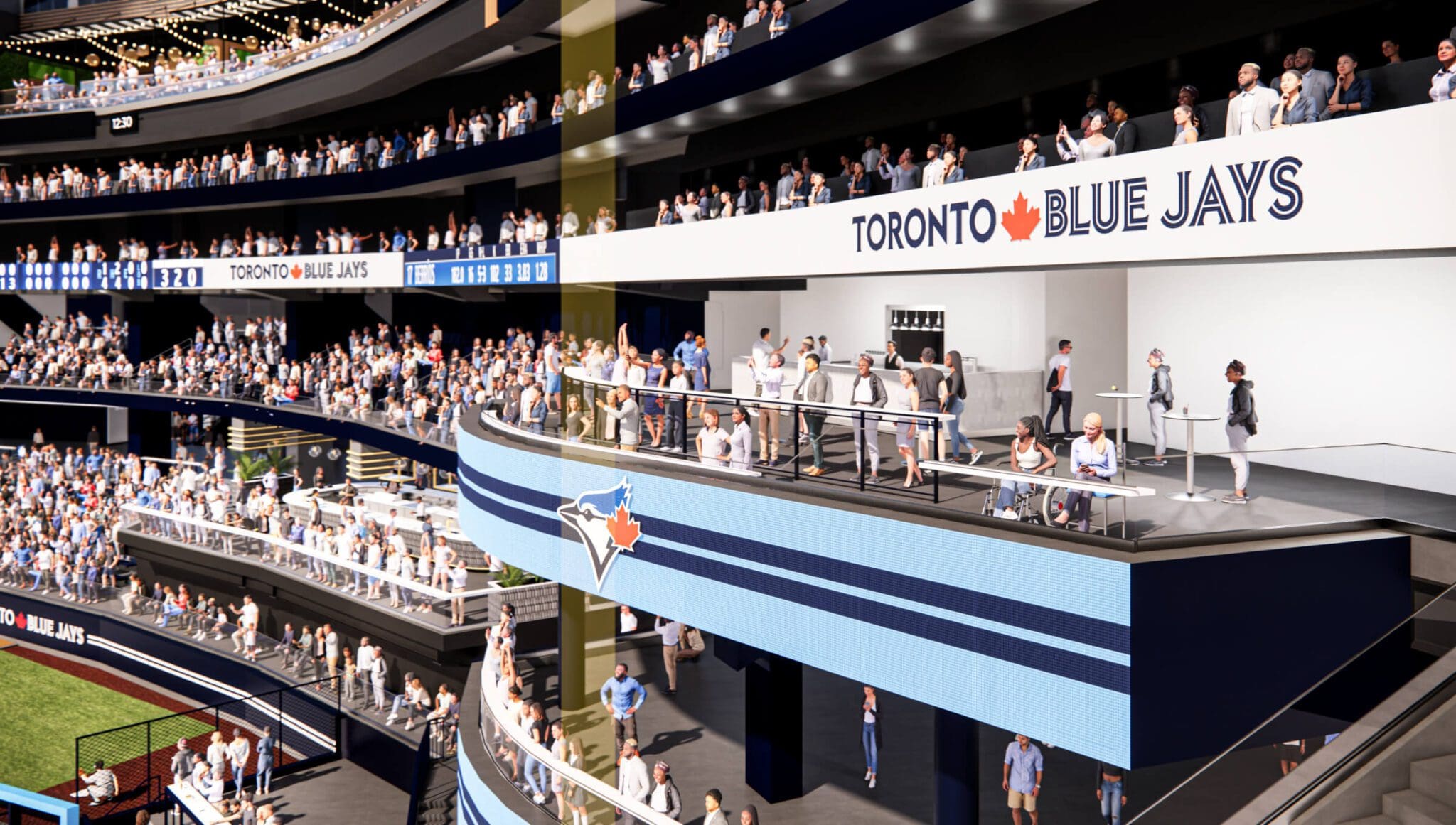 Blue Jays Unveil Update and Details of Upcoming Rogers Centre ...